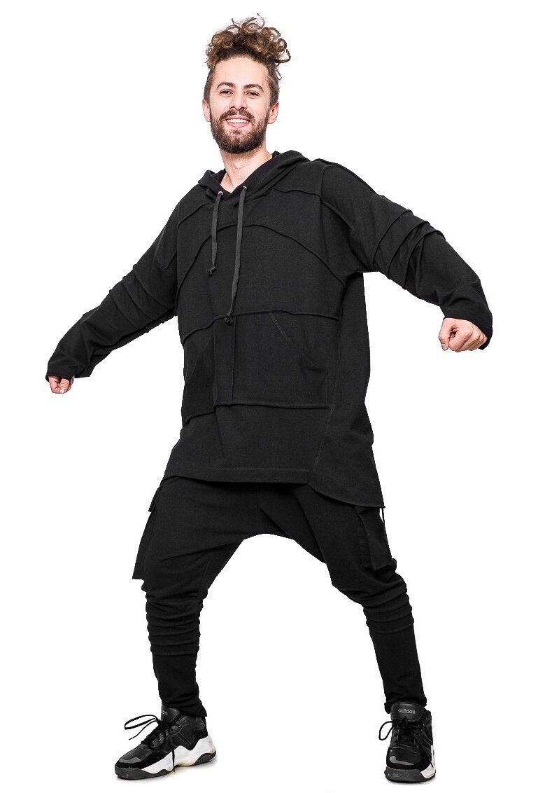 Trening barbatesc A.I.wear O H, pentru dans, negru, M INTL - eMAG.ro