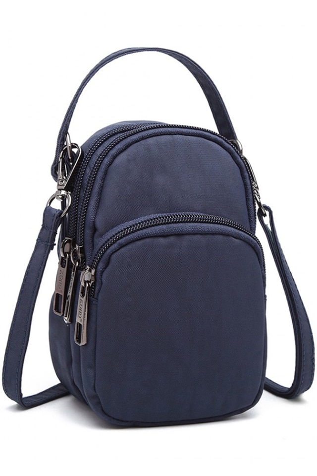 Geanta pentru dama, tip postas, E6901NY Navy Blue - eMAG.ro