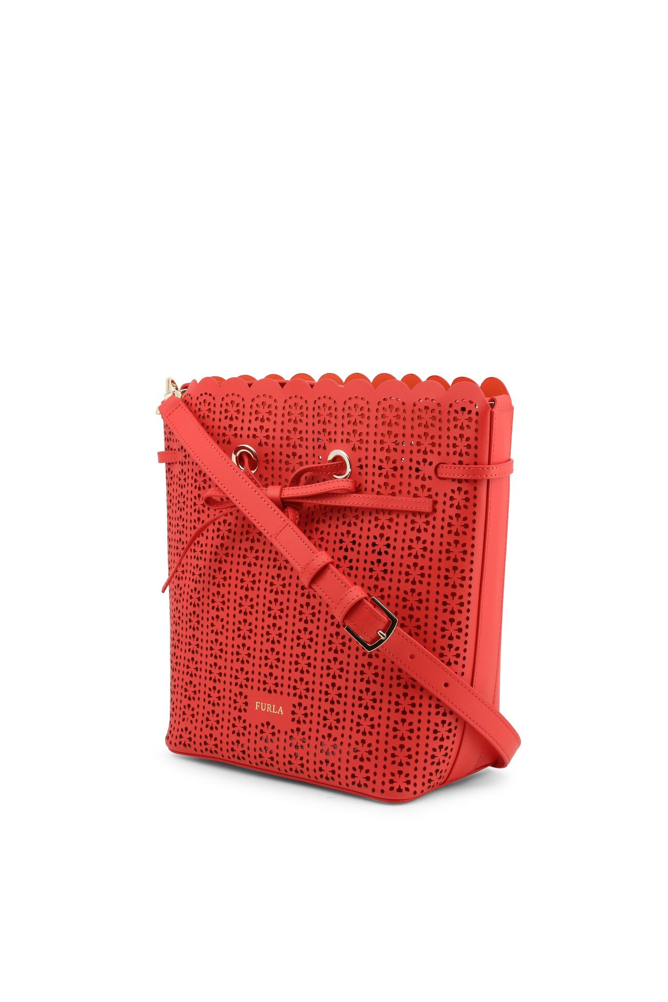 Poseta femei Furla model BAIK_COSTANZA, rosie, de umar - eMAG.ro