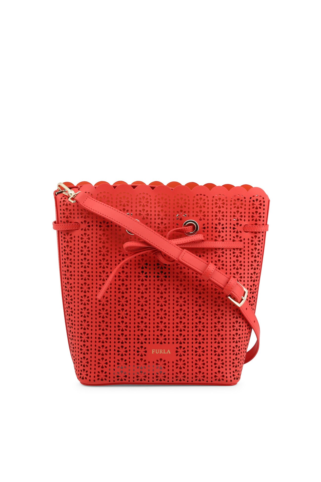 Poseta femei Furla model BAIK_COSTANZA, rosie, de umar - eMAG.ro