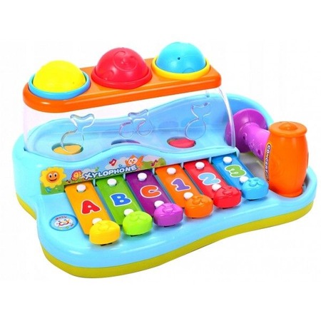 Интерактивна играчка Xylophone idealSTORE High Tunes, Допълнителна с 6 ...