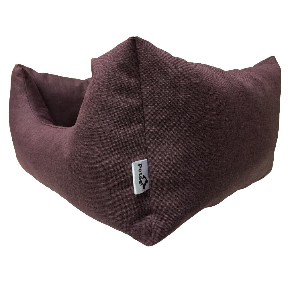 Patut pentru Caini si Pisici, Lux Plum, 50X40X20CM - eMAG.ro