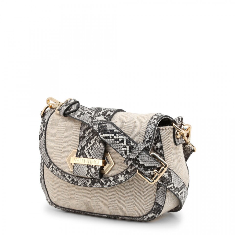 Geanta crossbody, dama, Valentino, GIGANTE-VBS3XP02, Bej/Gri - eMAG.ro