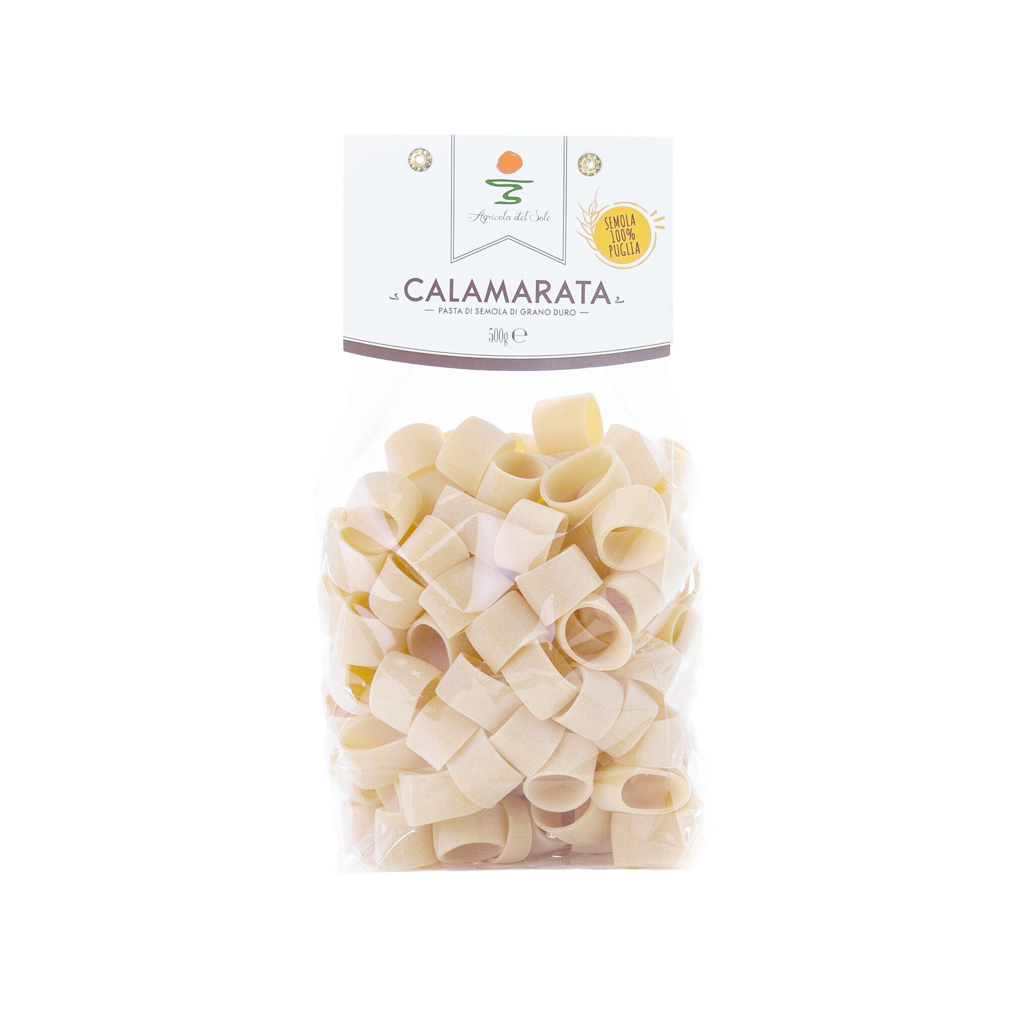 Paste din grau dur Calamarata, Agricola del Sole, 500 g - eMAG.ro