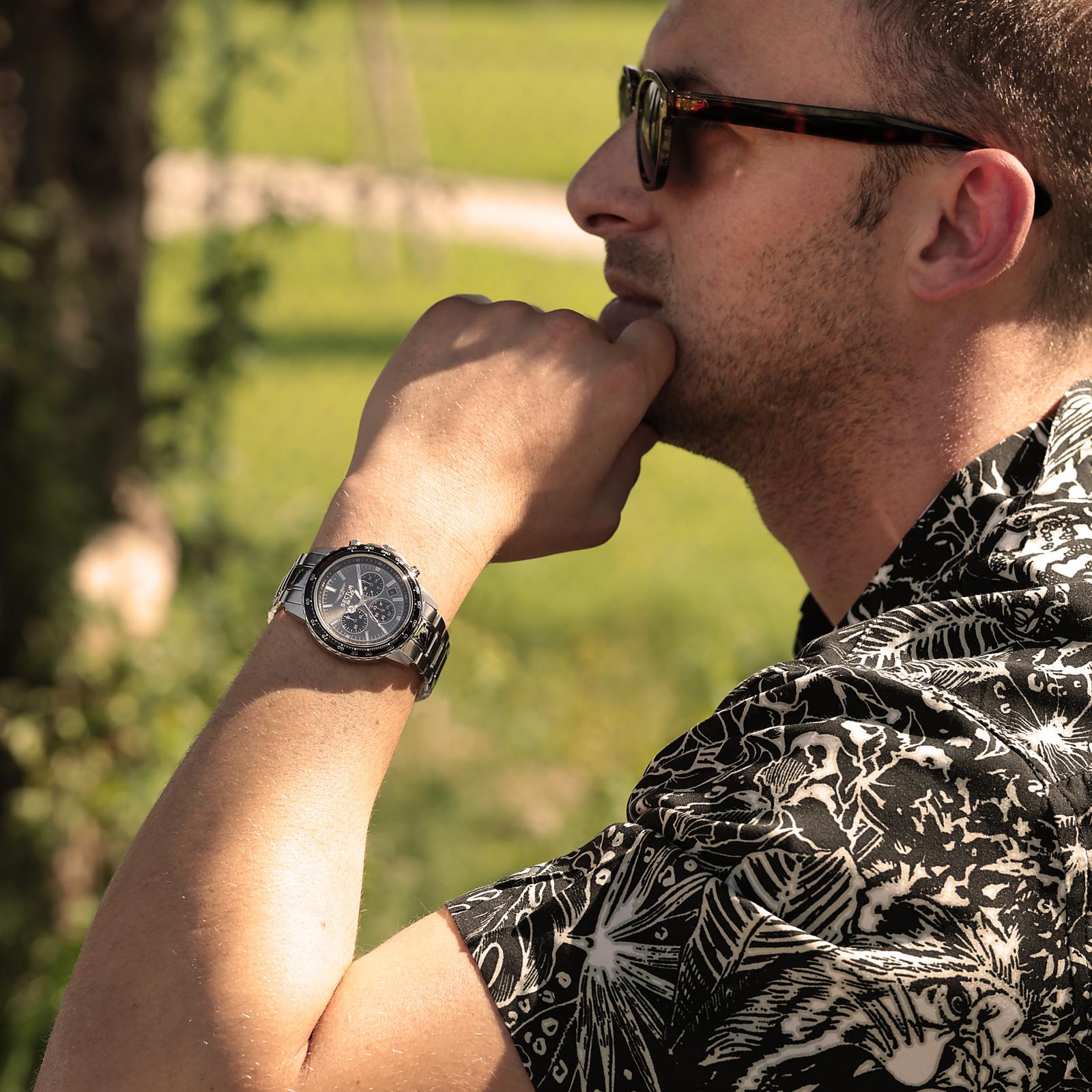 Ceas barbatesc Sector R3273993002 Quartz Argintiu - eMAG.ro