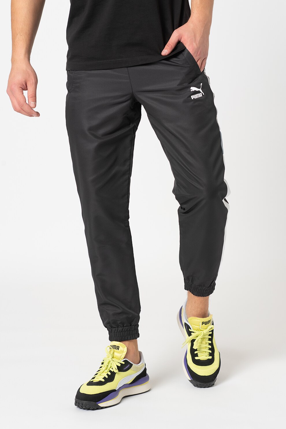 Puma, Спортен панталон XTG T, Черен, M - eMAG.bg