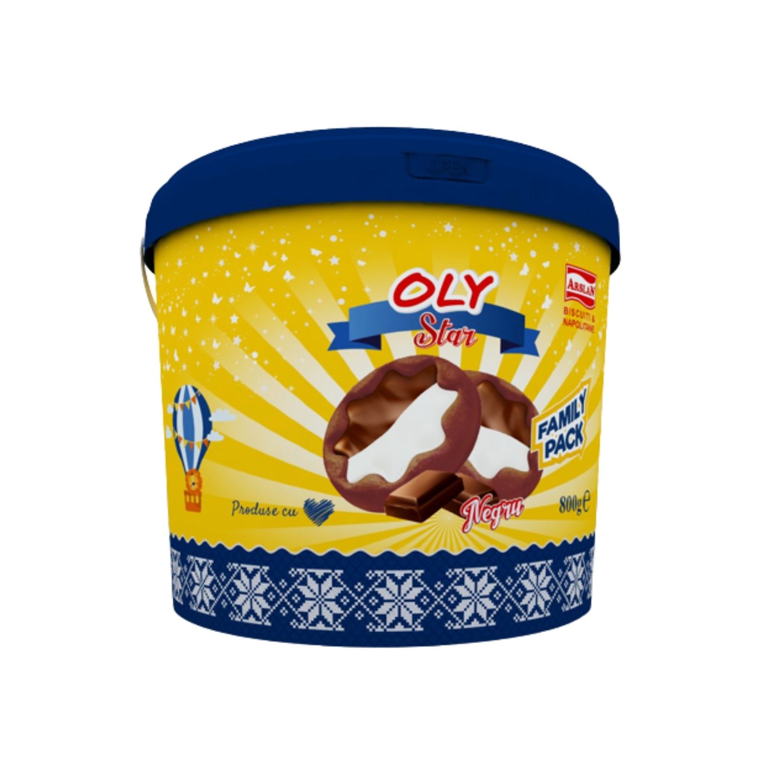 Biscuiti Oly Star cacao, Arslan, 800 g - eMAG.ro