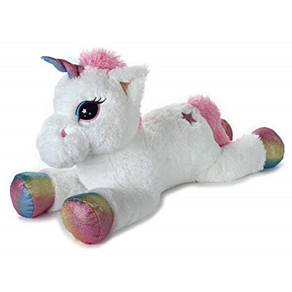 Jucarie de Plus Gigant Unicornul Magic Rainbow, Moale, Multicolor ...