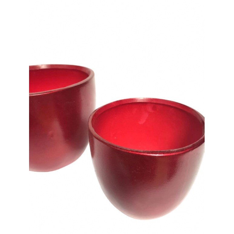 Set 3 ghivece din ceramica,rotunde 1058 g - eMAG.ro
