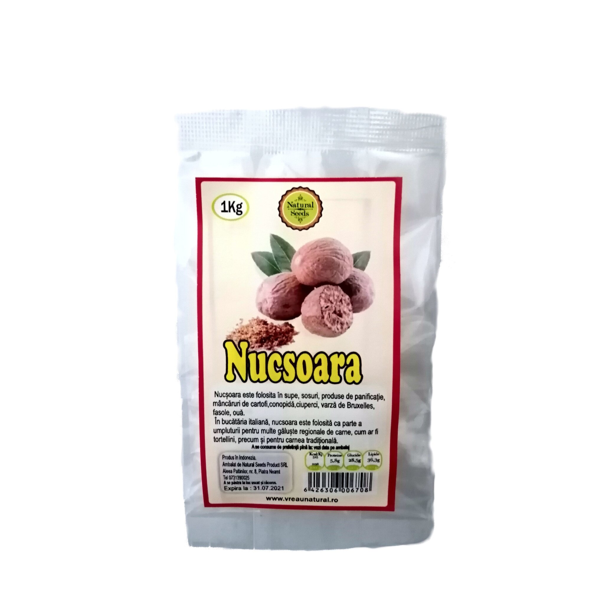 Nucsoara nuca 1kg, Natural Seeds Product - eMAG.ro