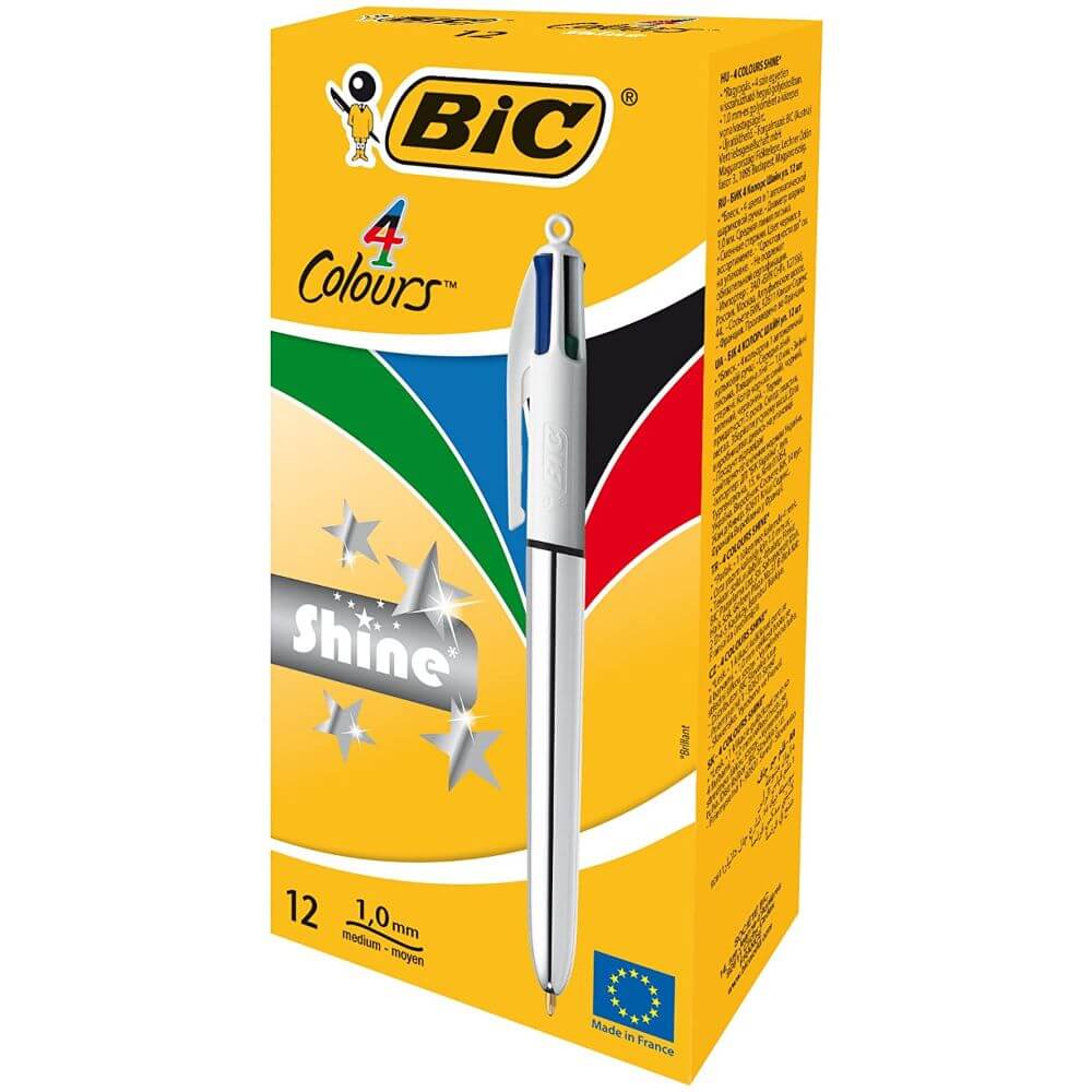 BIC 4 Shine Silver Toll készlet, 1 mm, 12 db - eMAG.hu