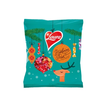 Pachet 2x Bomboane de pom cu aroma de cocos, portocale, strudel mere ...