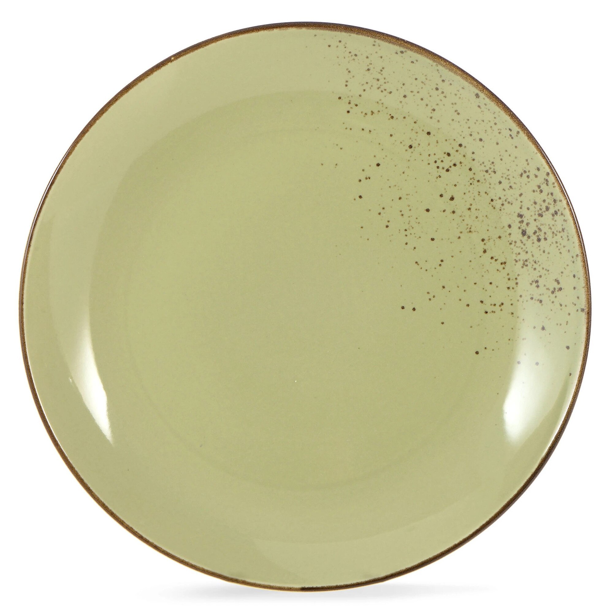 Set vesela AIX©, din portelan, aspect discret, nuante versatile, verde ...