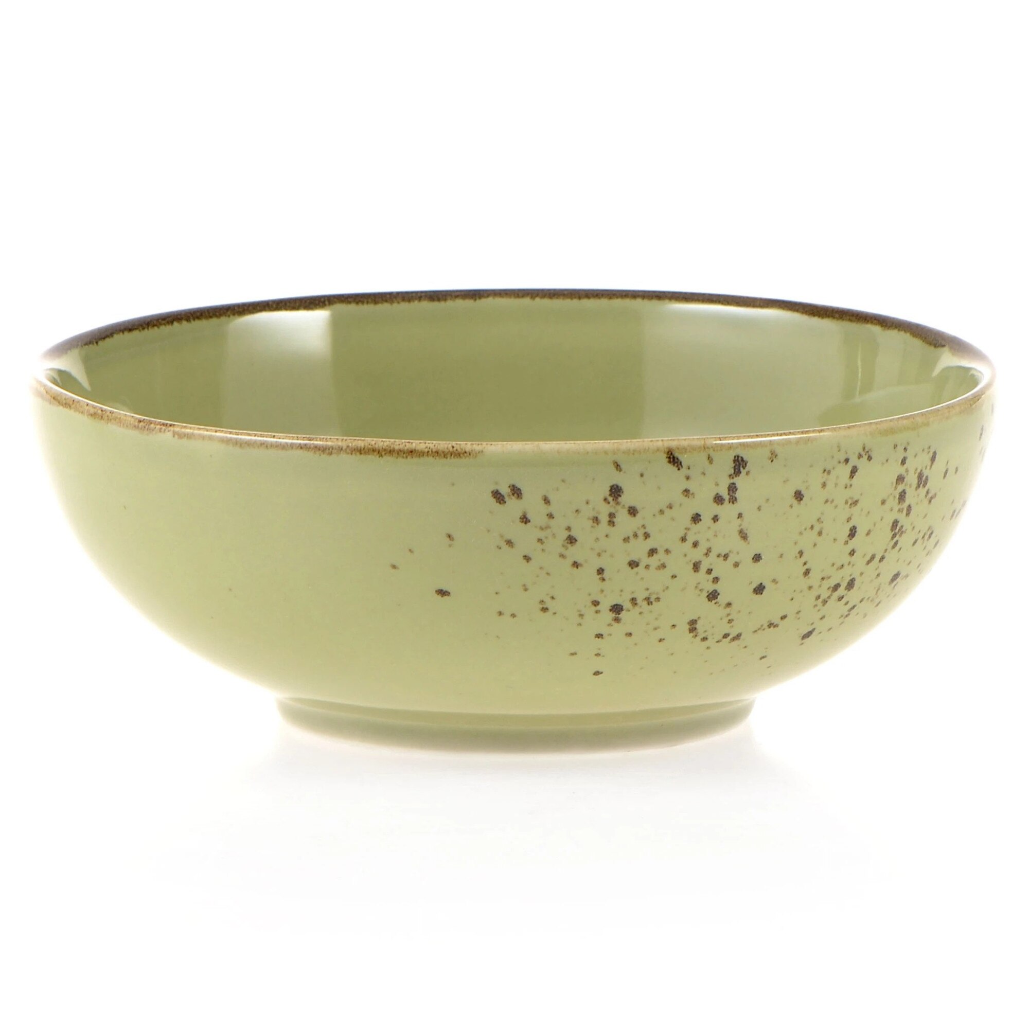 Set vesela AIX©, din portelan, aspect discret, nuante versatile, verde ...