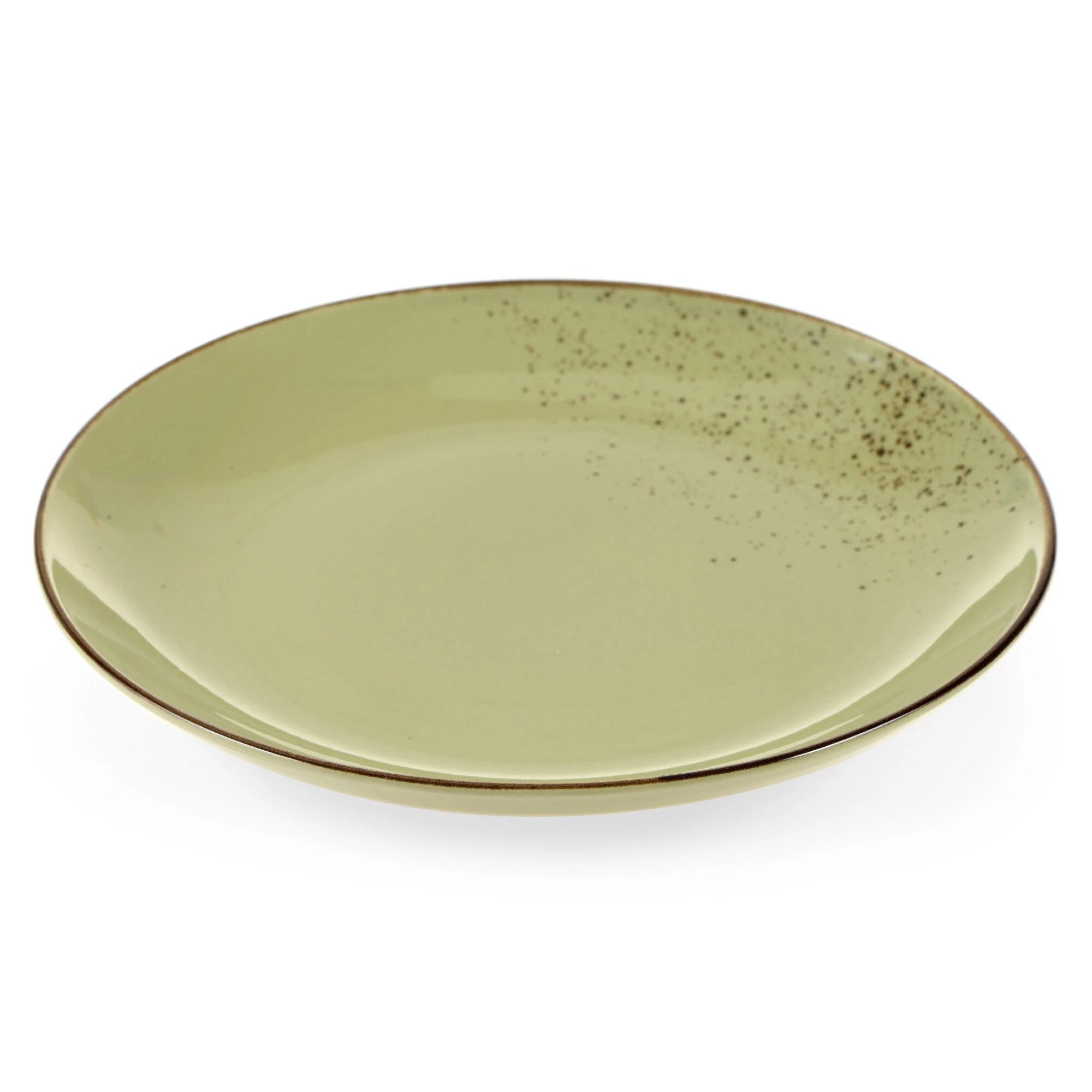Set vesela AIX©, din portelan, aspect discret, nuante versatile, verde ...