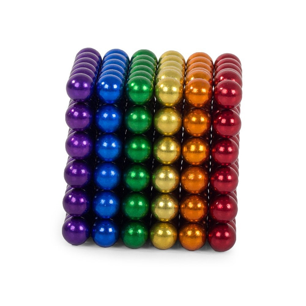 Joc bile magnetice, VerkGroup, Magnetic, 3mm, Multicolor, 5+ - eMAG.ro