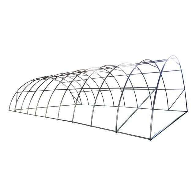 Solar de gradina 6x20m, teava galvanizata - Sistem de ancorare inclus ...