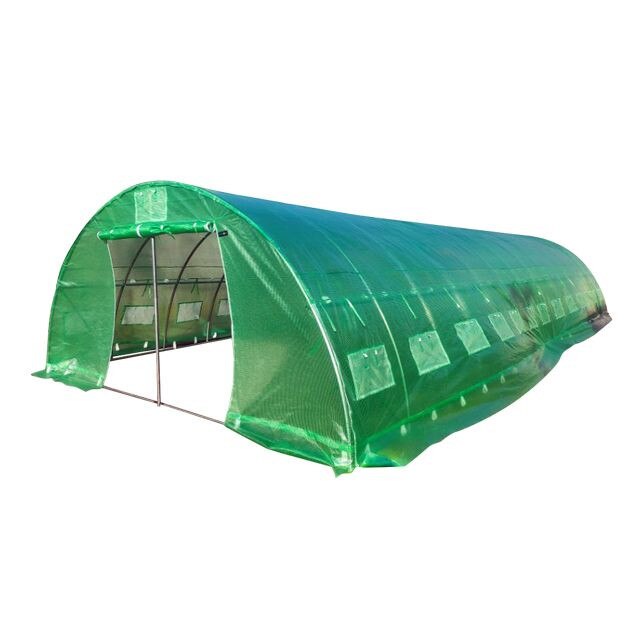 Solar de gradina 6x8m, teava galvanizata - Sistem de ancorare inclus ...