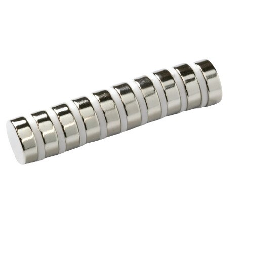 Magnet puternic neodim disc 15mm x 5mm - set de 10 bucati - eMAG.ro