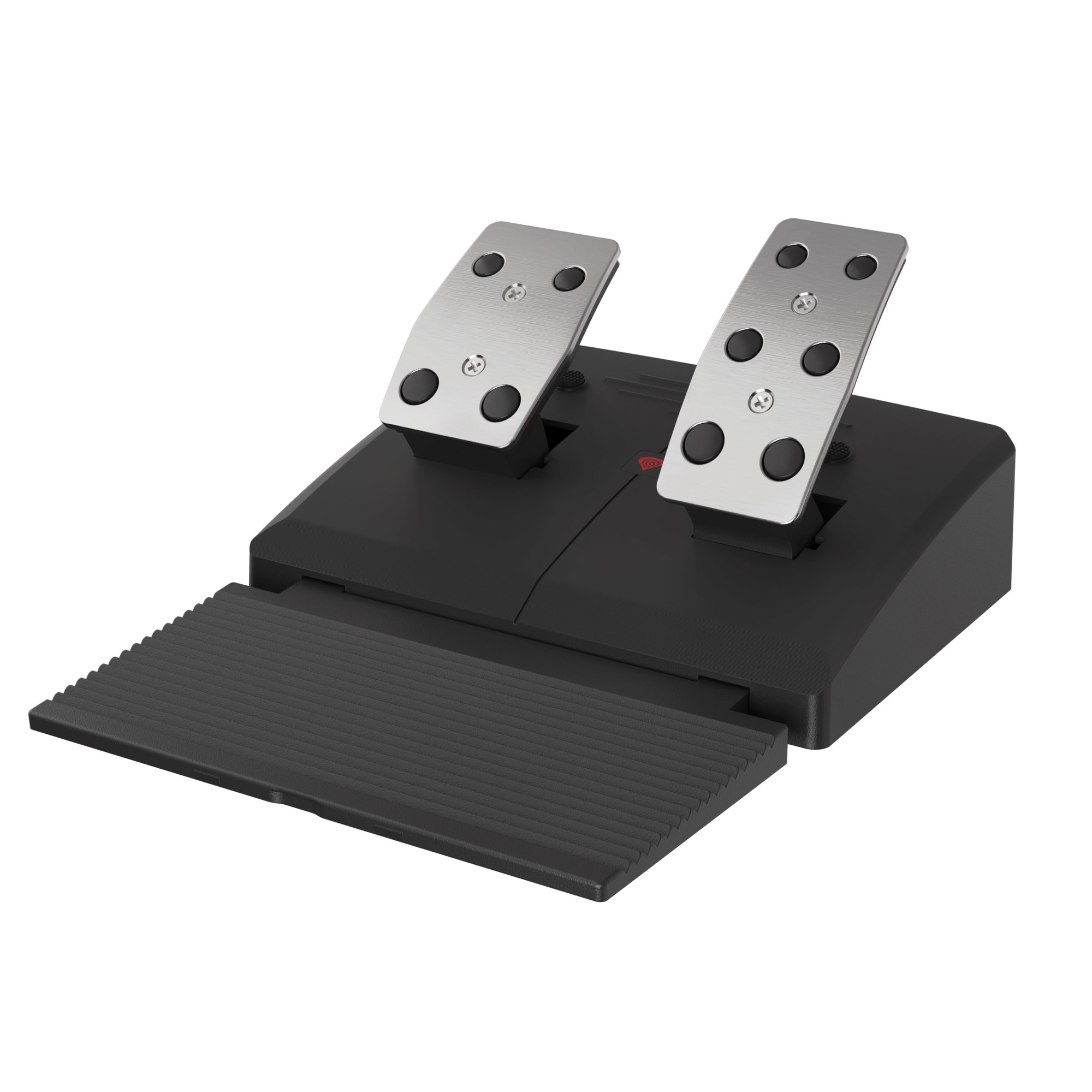 Volan si pedale gaming, Genesis, Seaborg 400 Racing, PC/Consola, Negru ...