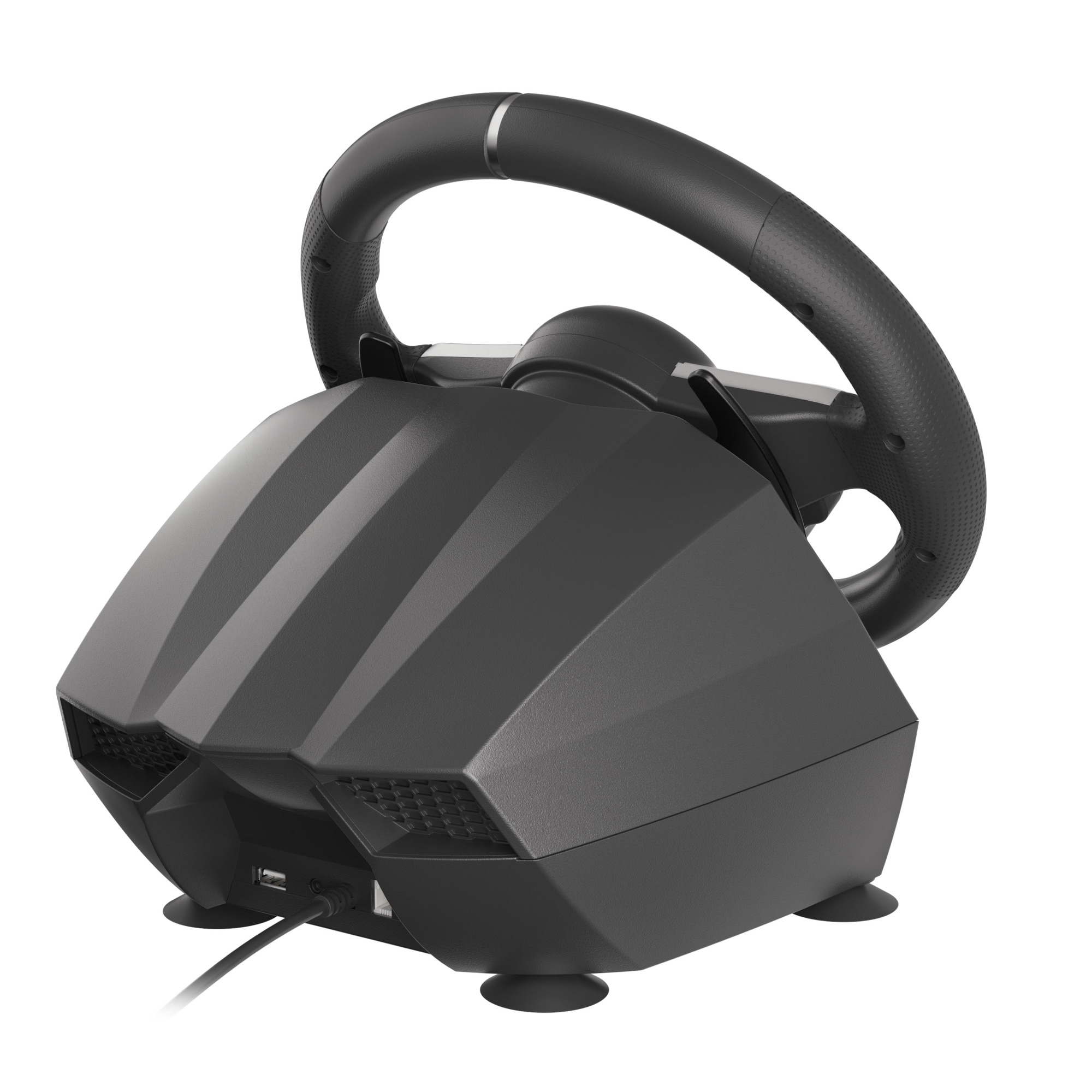 Volan si pedale gaming, Genesis, Seaborg 400 Racing, PC/Consola, Negru ...