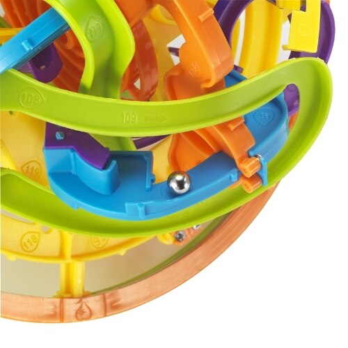 Labirint Imaginarium 3d Balance Maze portabil in sfera transparenta, cu ...