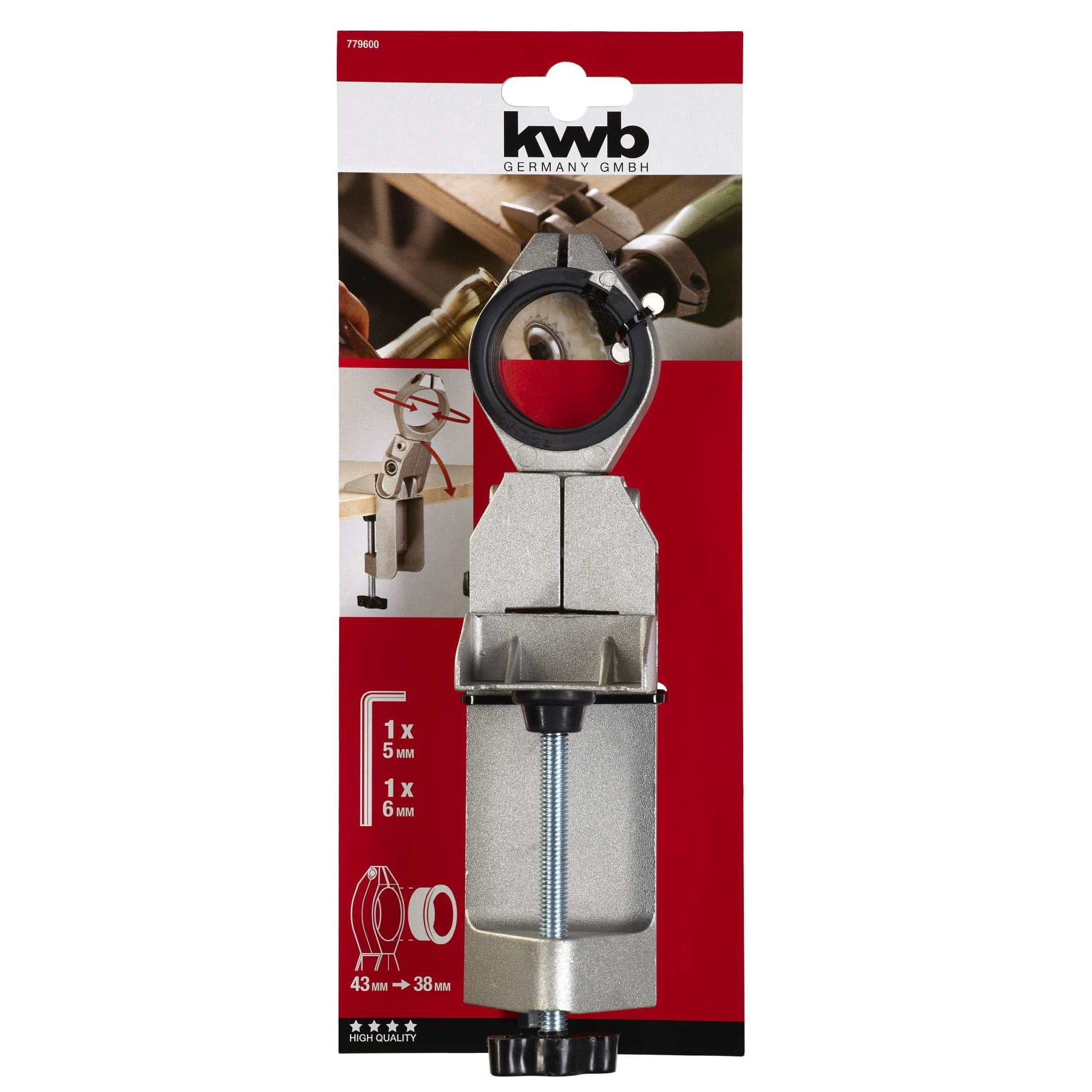 Suport de fixare pe banc pentru masina de gaurit, KWB High Quality ...