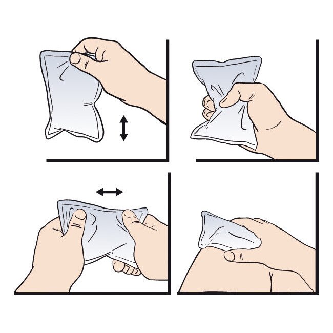 Compresa rece instantanee Travelsafe TS0068, 10.5x14cm, alb - eMAG.ro