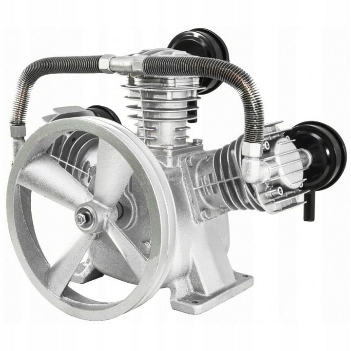 Cap compresor aer cu 3 cilindri pistoane pentru 3kW 150-200L 360Lmin ...