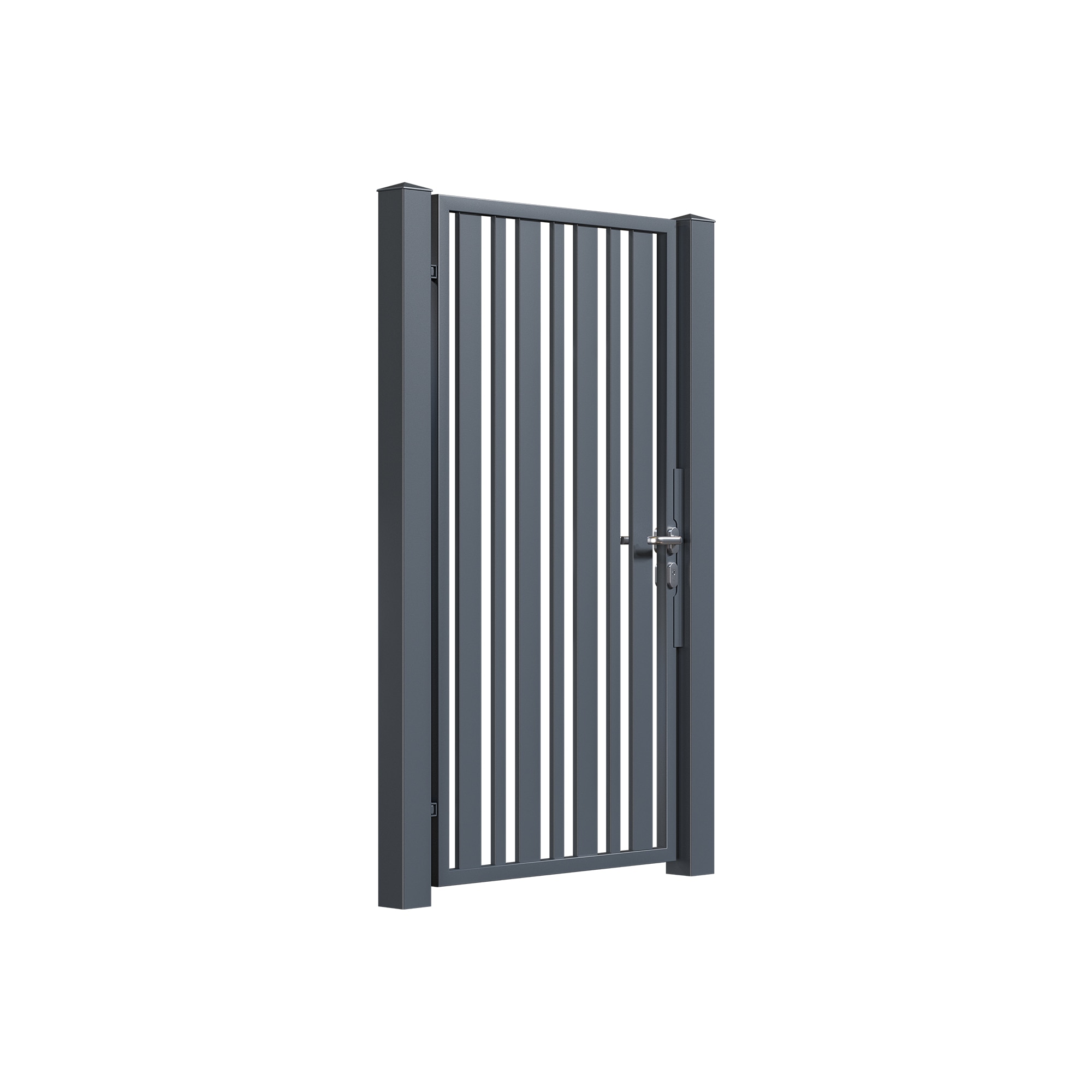 Poarta pietonala, Todome, moderna 51, gri antracit, 100 x 180 cm - eMAG.ro