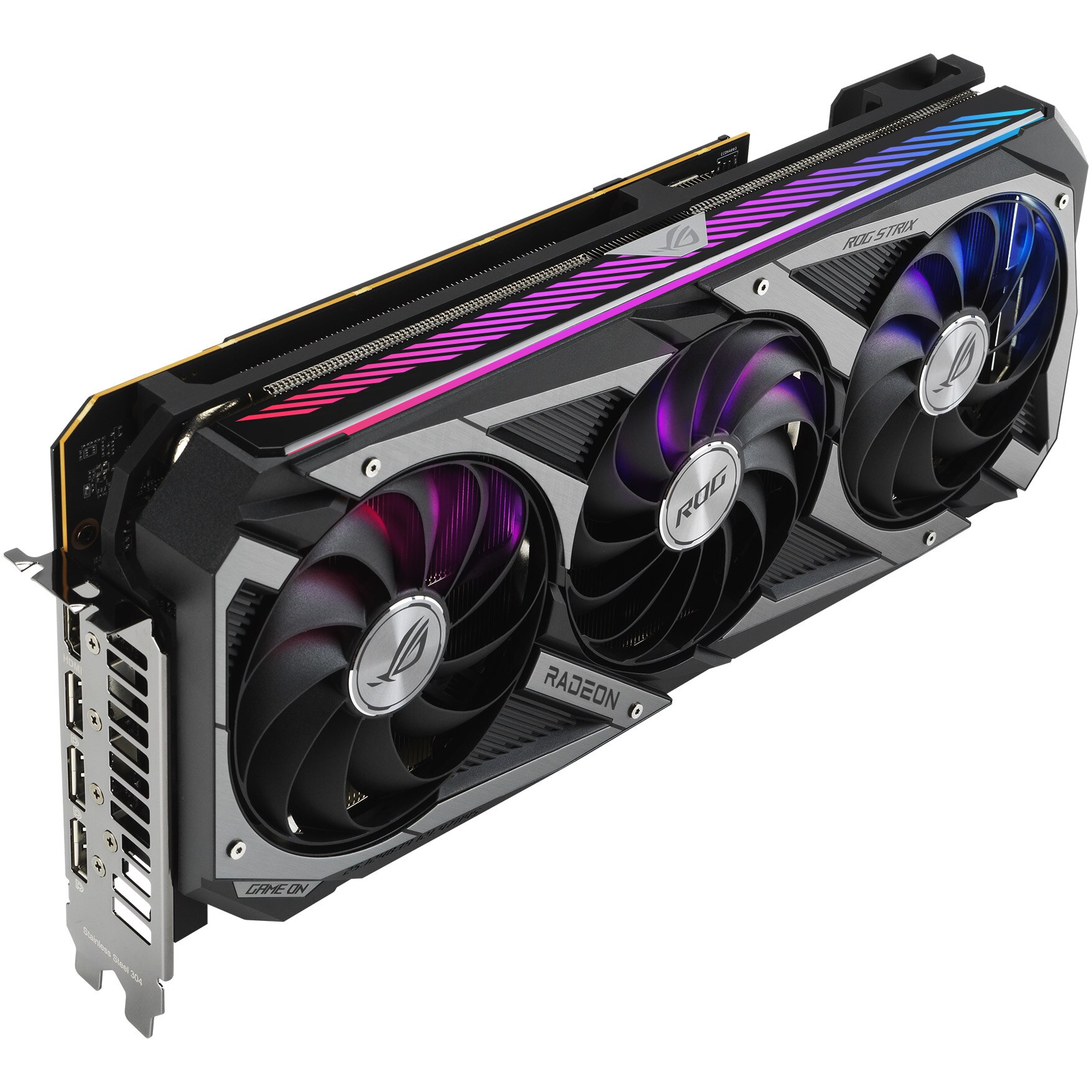 Placa video ASUS ROG Strix Radeon™ RX 6800 GAMING OC, 16GB GDDR6, 256 ...