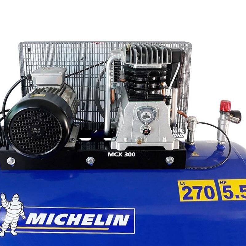 Compresor de aer trifazat profesional MICHELIN, rezervor 270l, 650 l ...