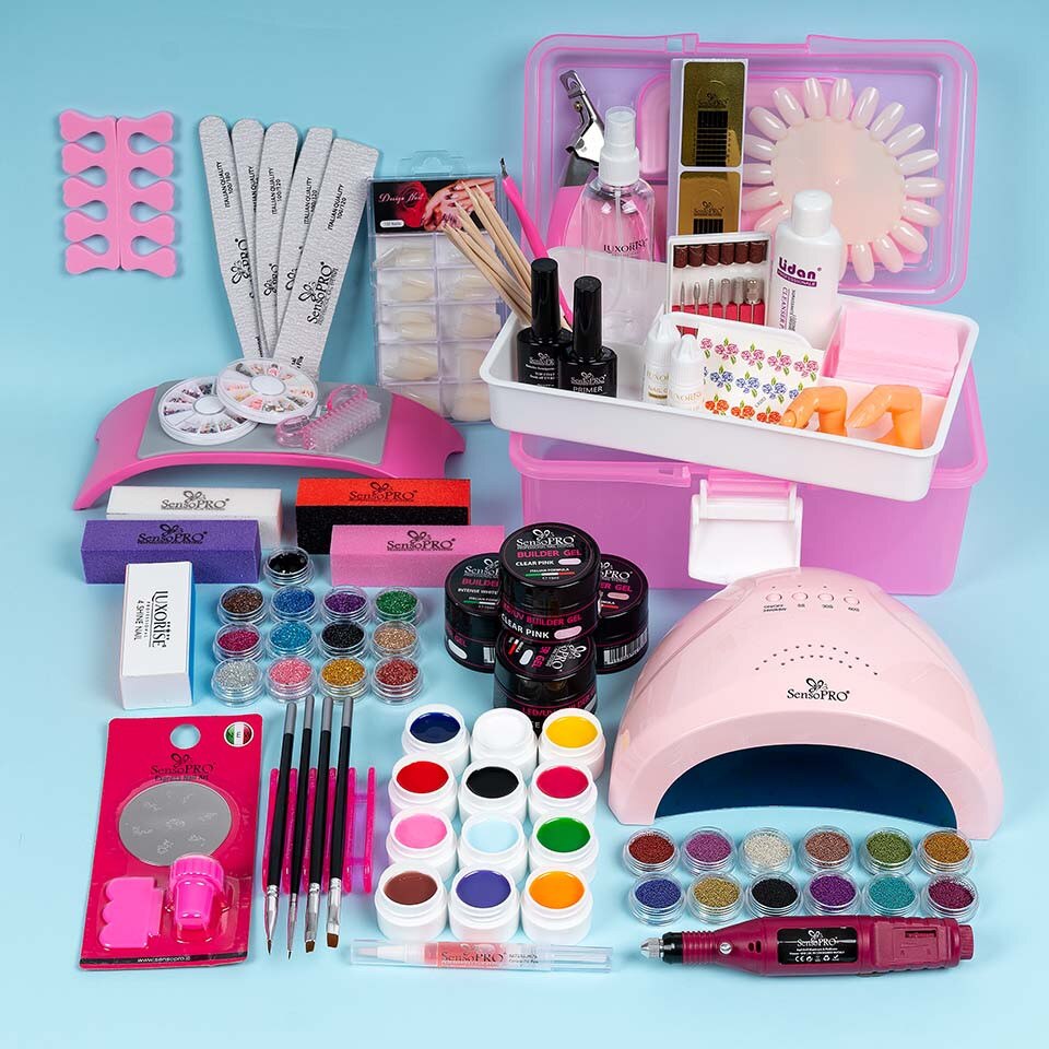 Kit Unghii False cu Gel UV SensoPRO 15ml - #39 - eMAG.ro