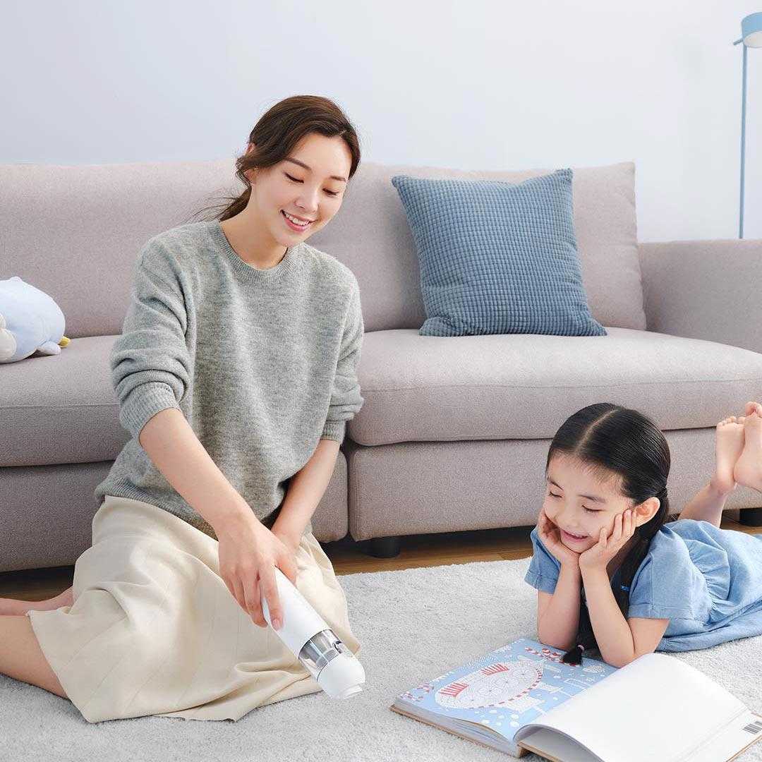 Aspirator de mana Xiaomi Mi Handheld Mini Vacuum Cleaner, 0.1 L, 10.8 V ...