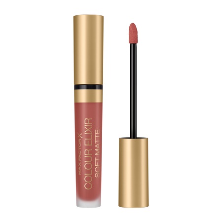 Ruj lichid Max Factor Colour Elixir Soft Matte 010 Muted russet, 4 ml ...