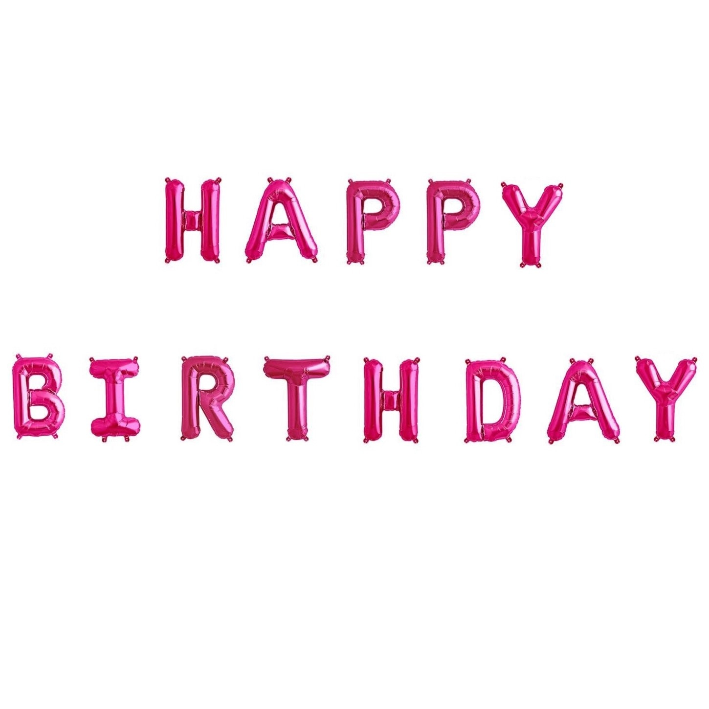 Set baloane folie HAPPY BIRTHDAY roz 40Cm - eMAG.ro