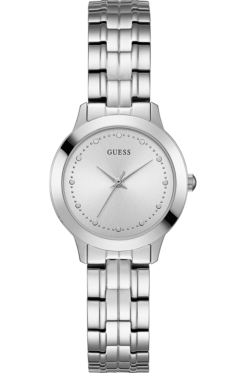 Guess, Ceas din otel inoxidabil, Argintiu - eMAG.ro