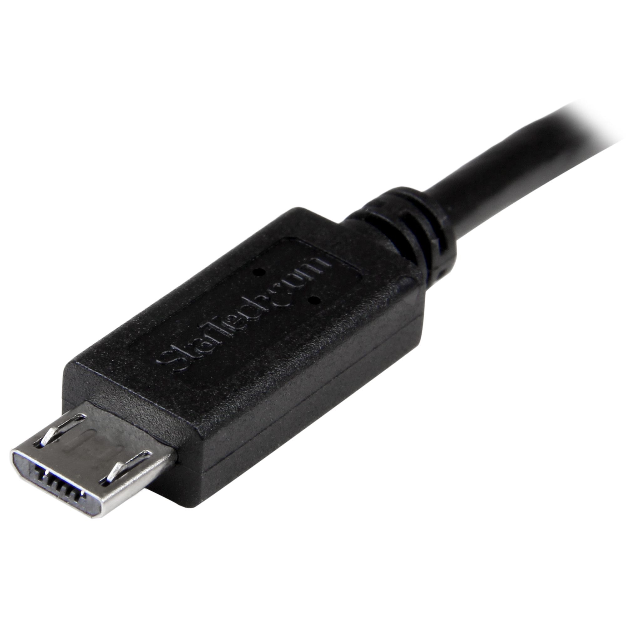 Cablu OTG Startech Micro Usb - Micro Usb, 20 cm - eMAG.ro