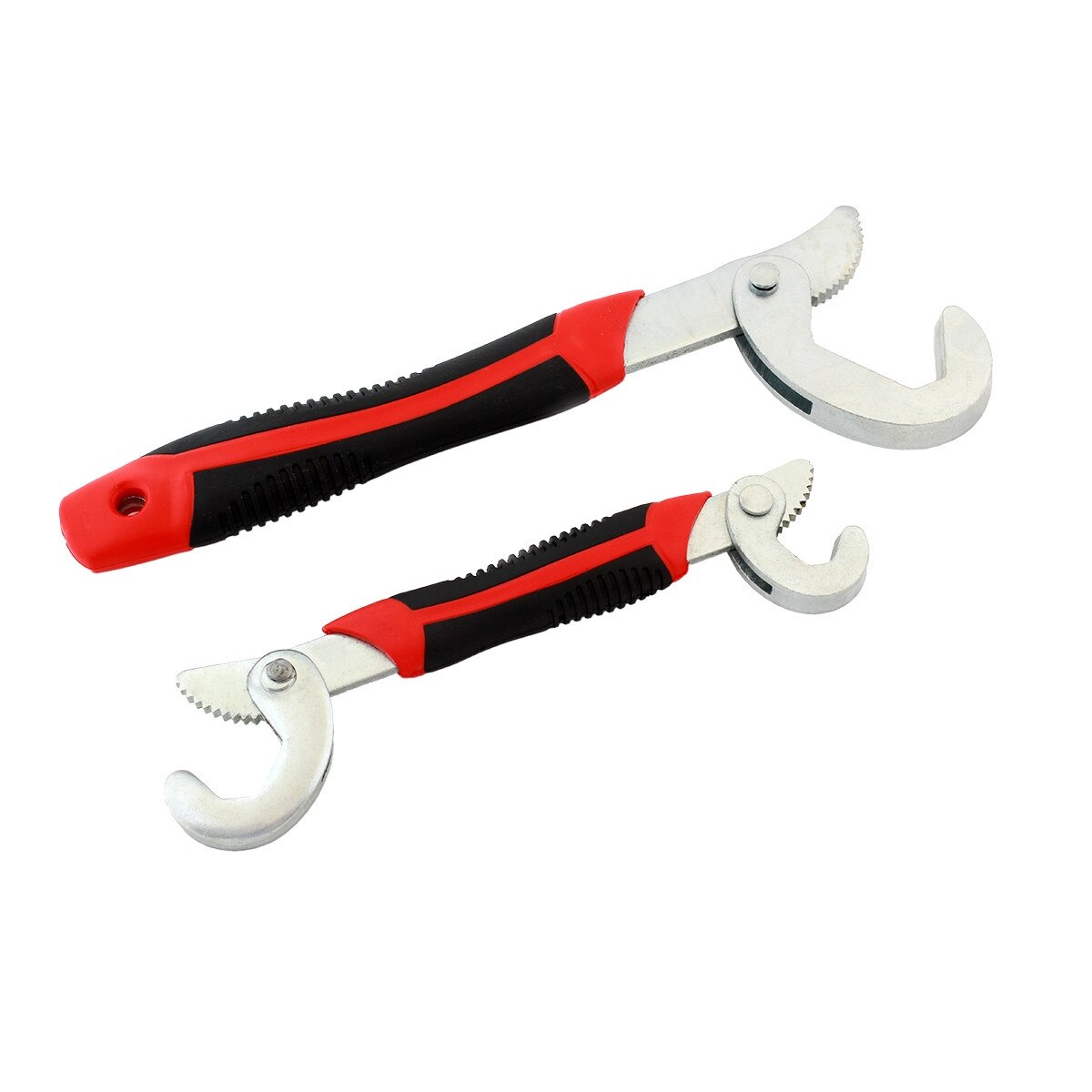 Set 2 chei multifunctionale universale, 9- 32 mm, rosu/negru - eMAG.ro