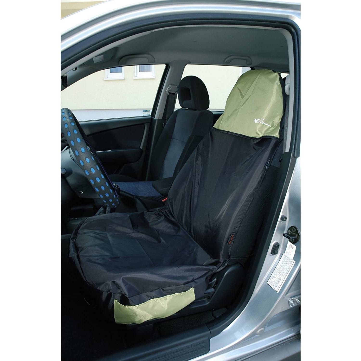 Husa auto pentru scaunele din fata, Unitec, universal, din poilester ...