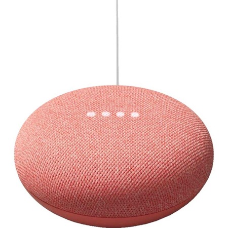 Google Nest Mini Smart Box, 2-ро поколение, Coral - eMAG.bg