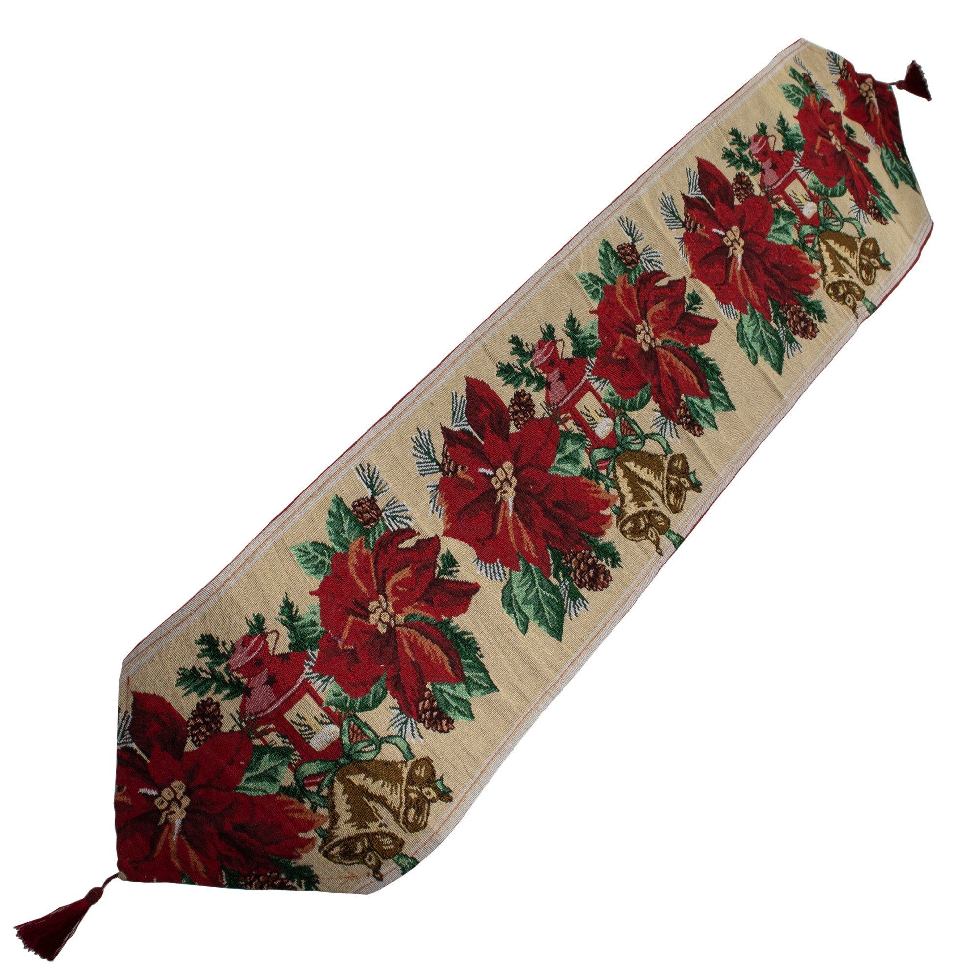Traversa de masa Craciunite, 33 x 180 cm / CD1216-1_F - eMAG.ro