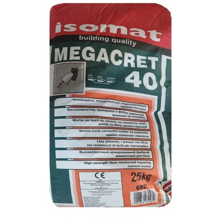 Mortar Pentru Reparatii Segregari, Betoane, Armat cu Fibre Disperse ...