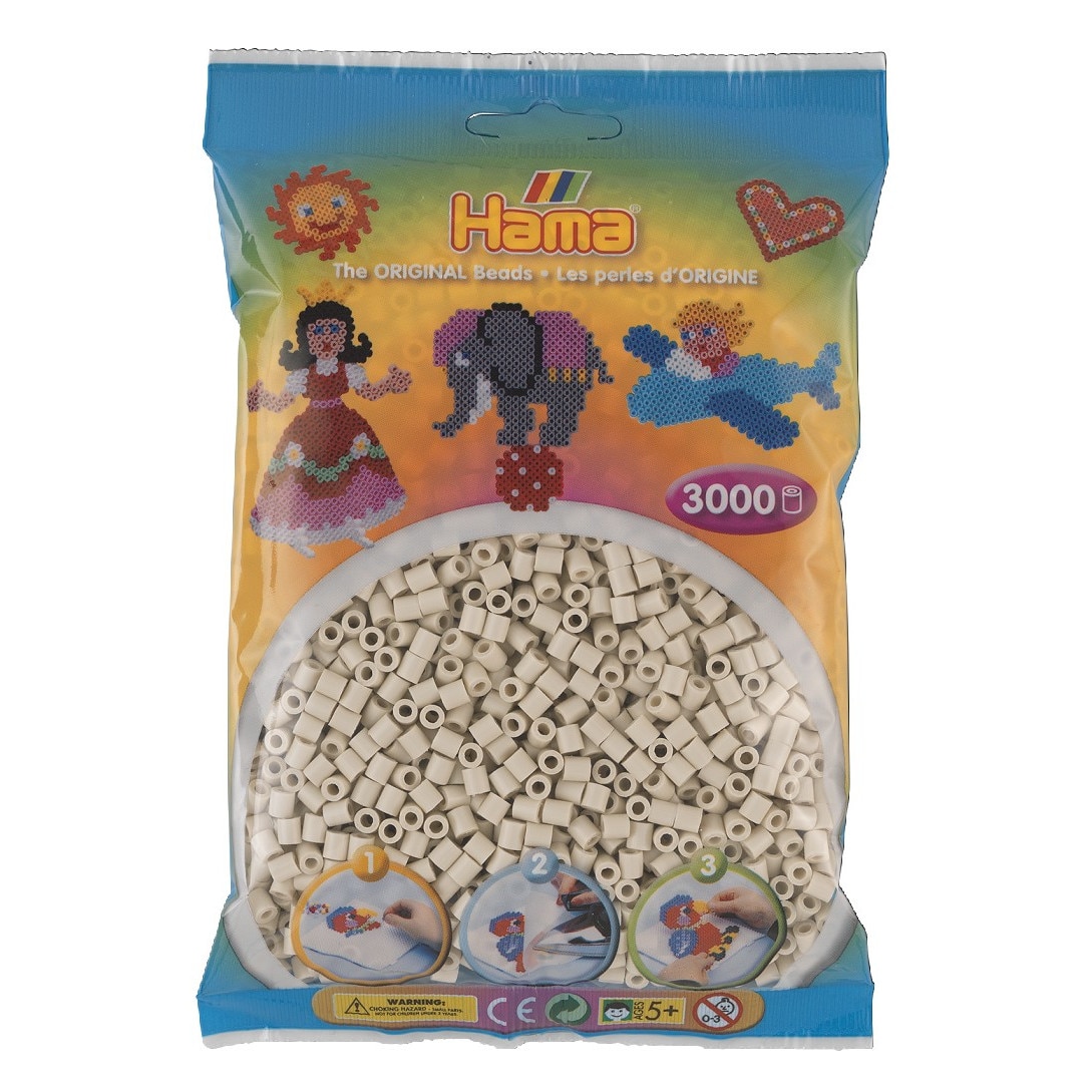 Мъниста за гладене HAMA MIDI Cloudy White 3000 бр. в чанта - eMAG.bg