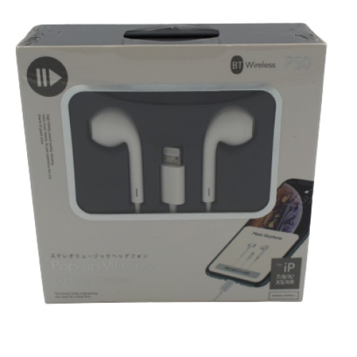 Casti iPhone lithning cu Microfon, alb stereo HF - eMAG.ro