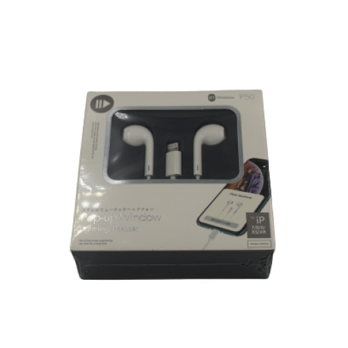 Casti iPhone lithning cu Microfon, alb stereo HF - eMAG.ro