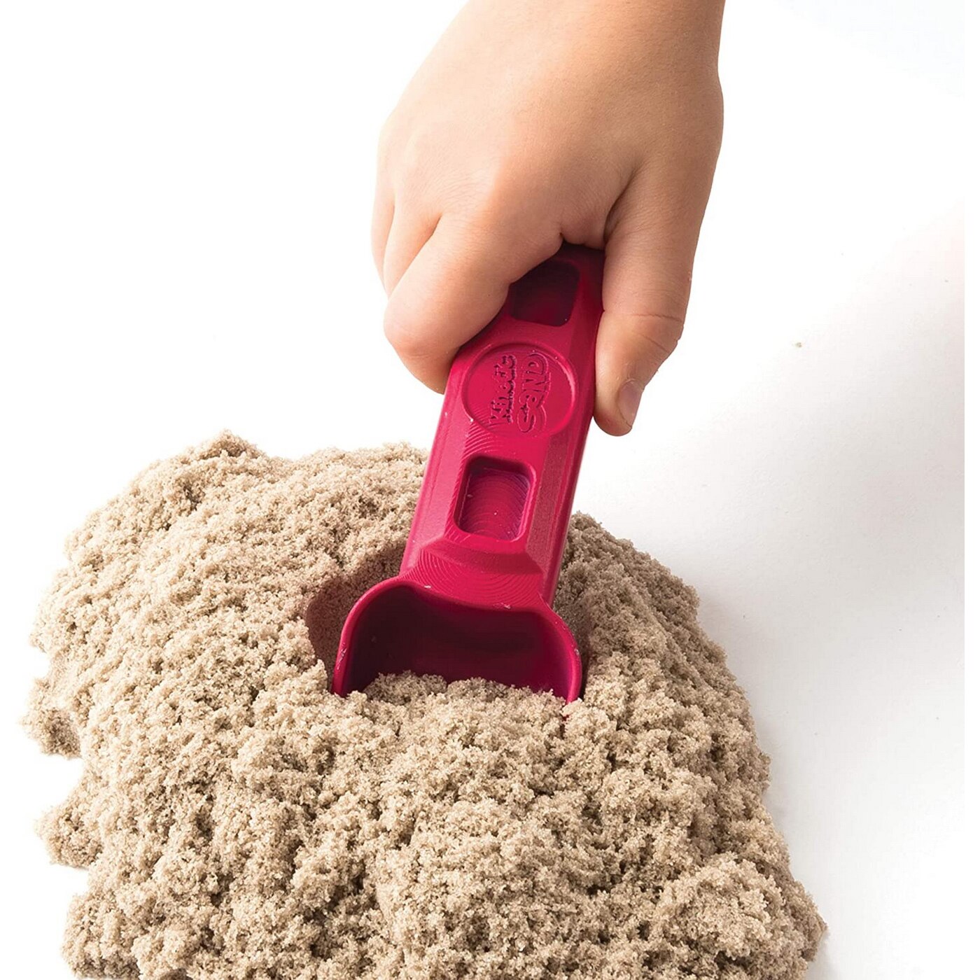 Set Kinetic Sand - Folding sand box, cu accesorii, 900g - eMAG.ro