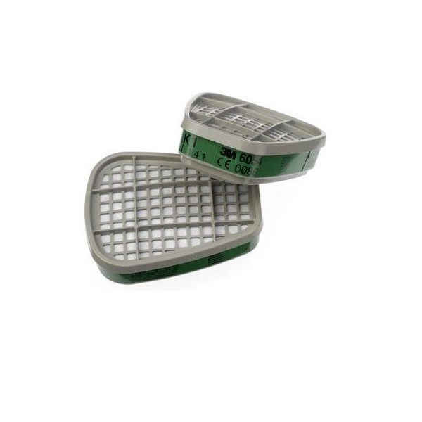 Set de 2 filtre 3M 6054, K1, pentru amoniac si derivati - eMAG.ro