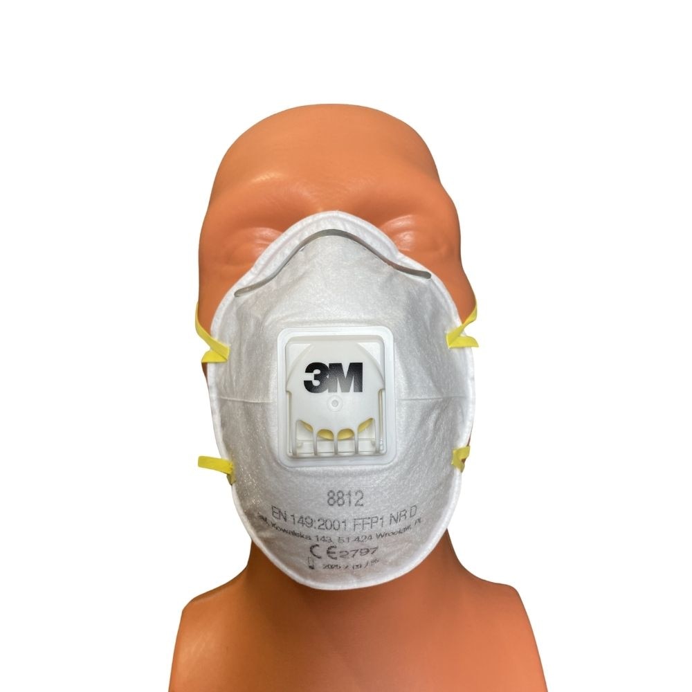 Masca protectie faciala FFP1 3M 8812 cu valva, certificat CE - eMAG.ro