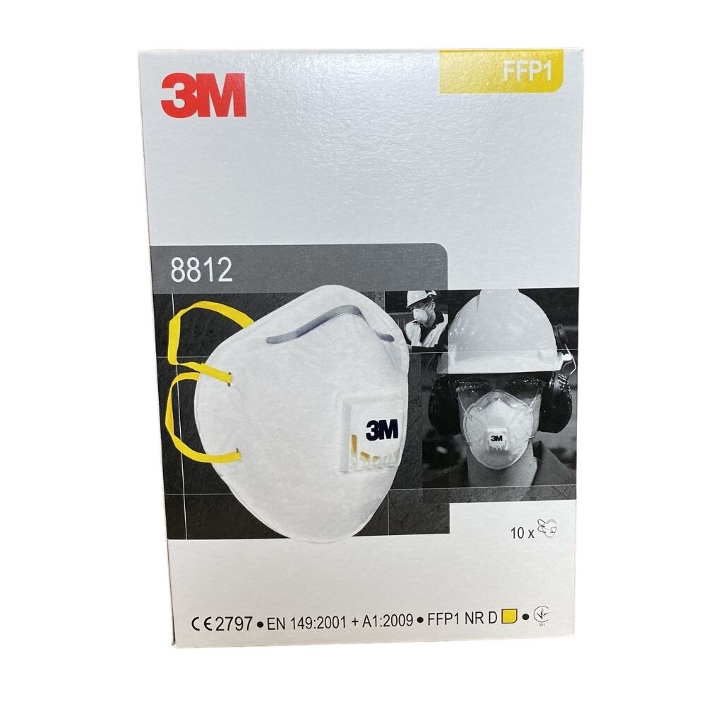 Masca protectie faciala FFP1 3M 8812 cu valva, certificat CE - eMAG.ro